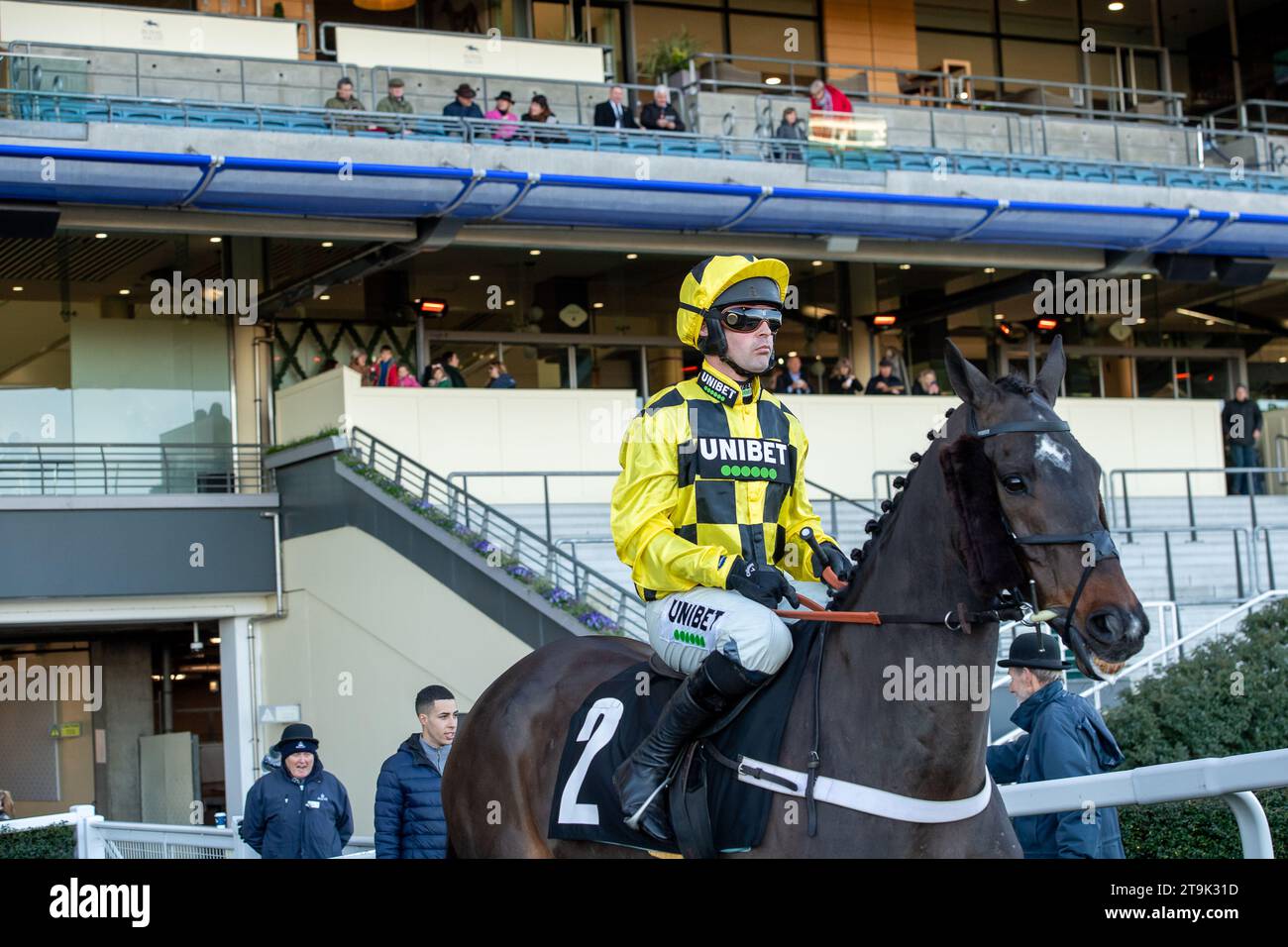 Ascot, UK. 25th November, 2023.Horse Shishkin ridden by jockey Nico de ...