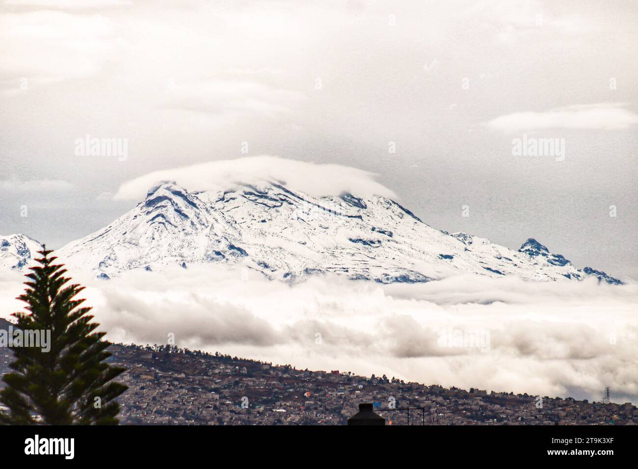 ztaccihuatl and Popocatepetl volcanoes Snowed in by the Cold Front ...