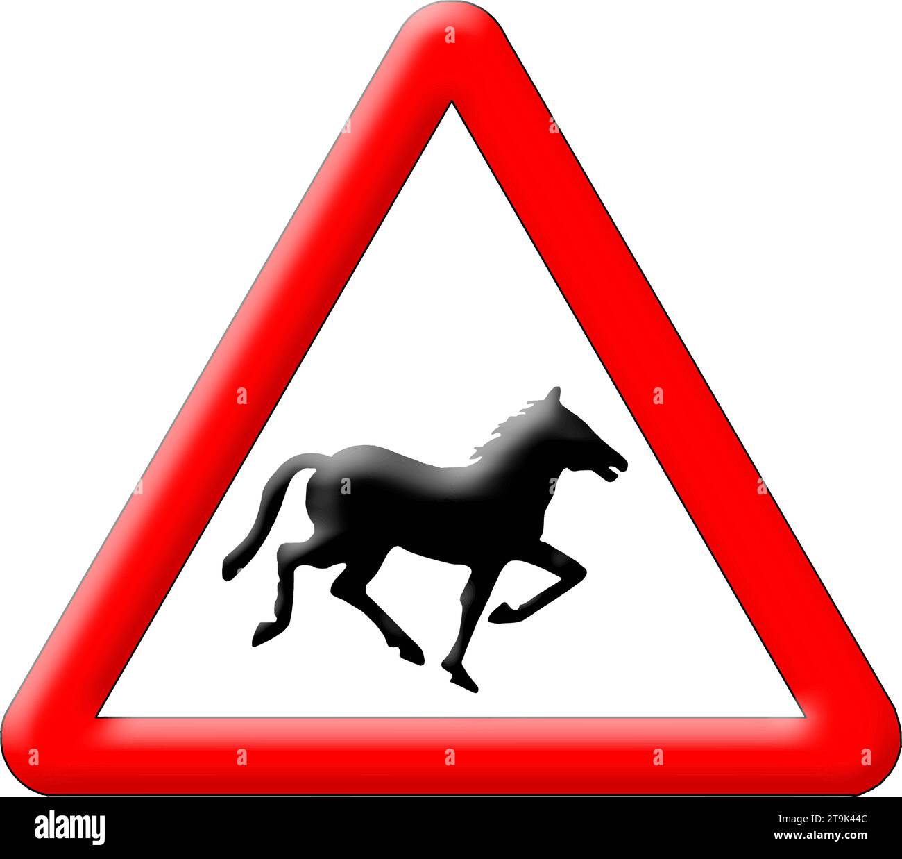 Horse crossing traffic sign vector illustration Stock Vector Image ... Horse crossing traffic sign vector illustration Stock Vector Image ...
