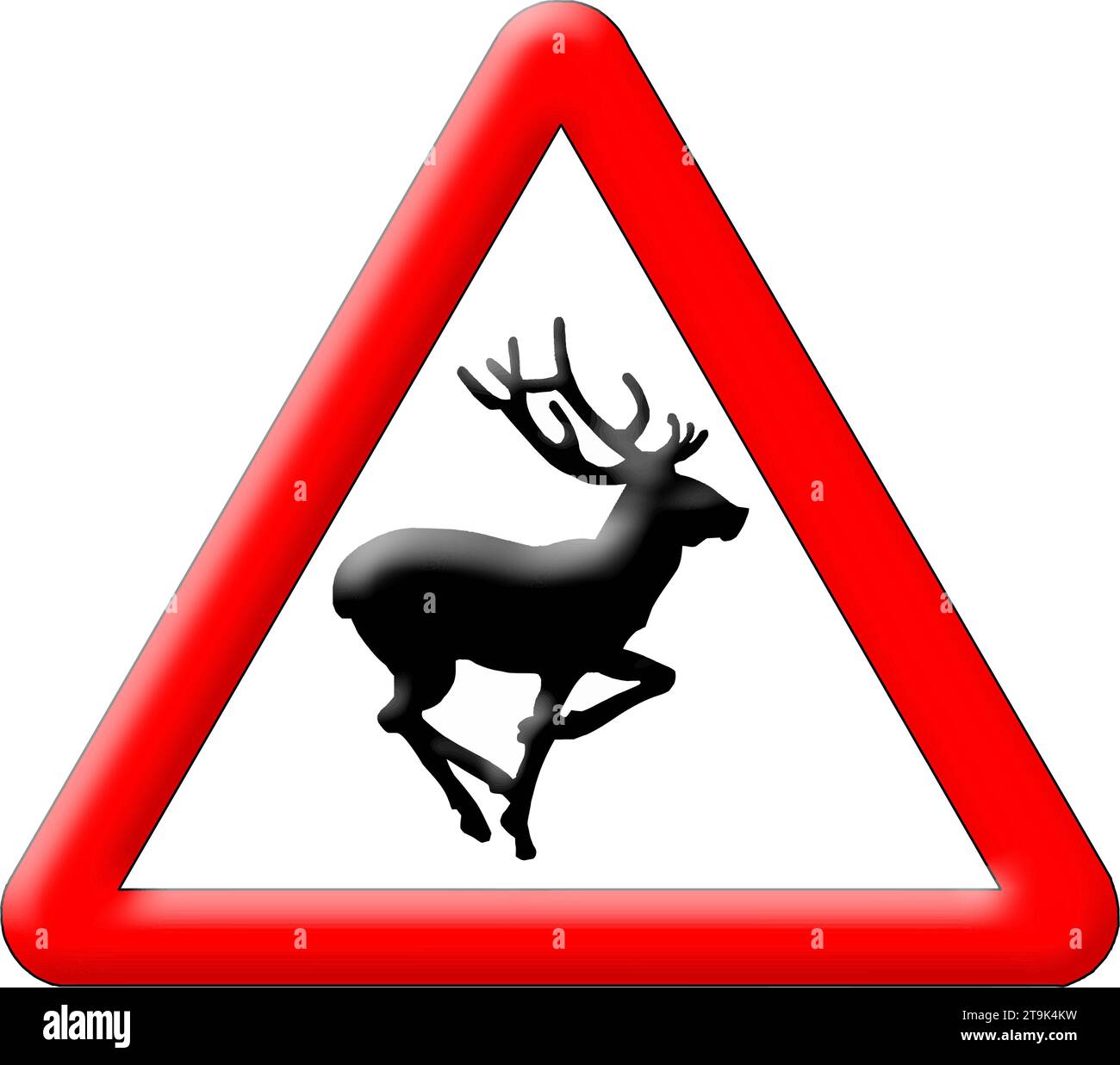 Deer crossing traffic sign vector illustration Stock Vector Image & Art ... Deer crossing traffic sign vector illustration Stock Vector Image & Art ...