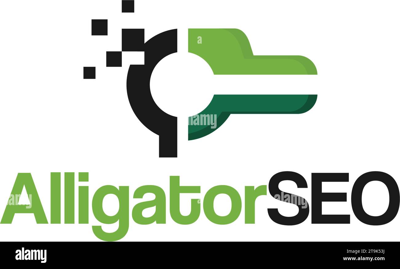 Modern alligator logo hi-res stock photography and images - Alamy