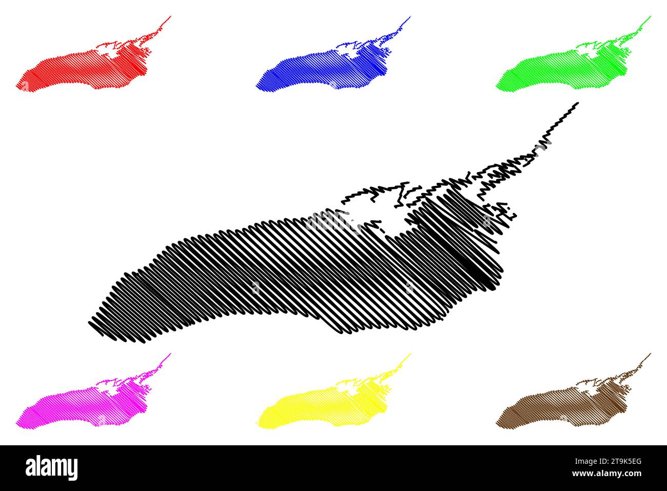 Lake Ontario (Canada, United States, North America, us, Great Lakes ...