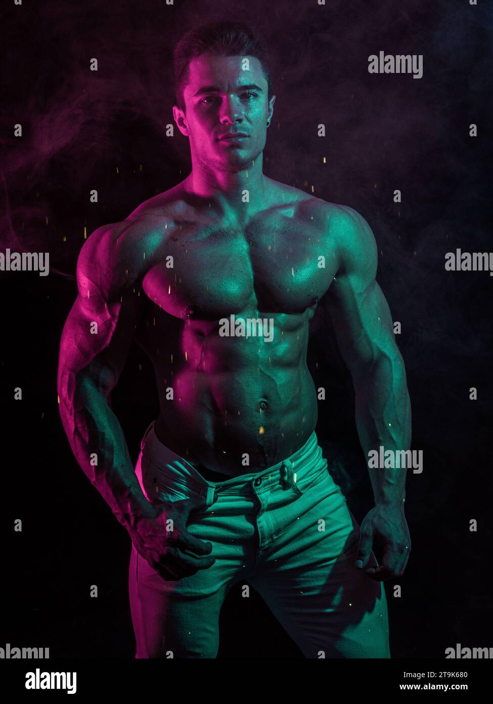 A Strong Display of Masculinity: Flexing Muscles and Striking a Pose in ...