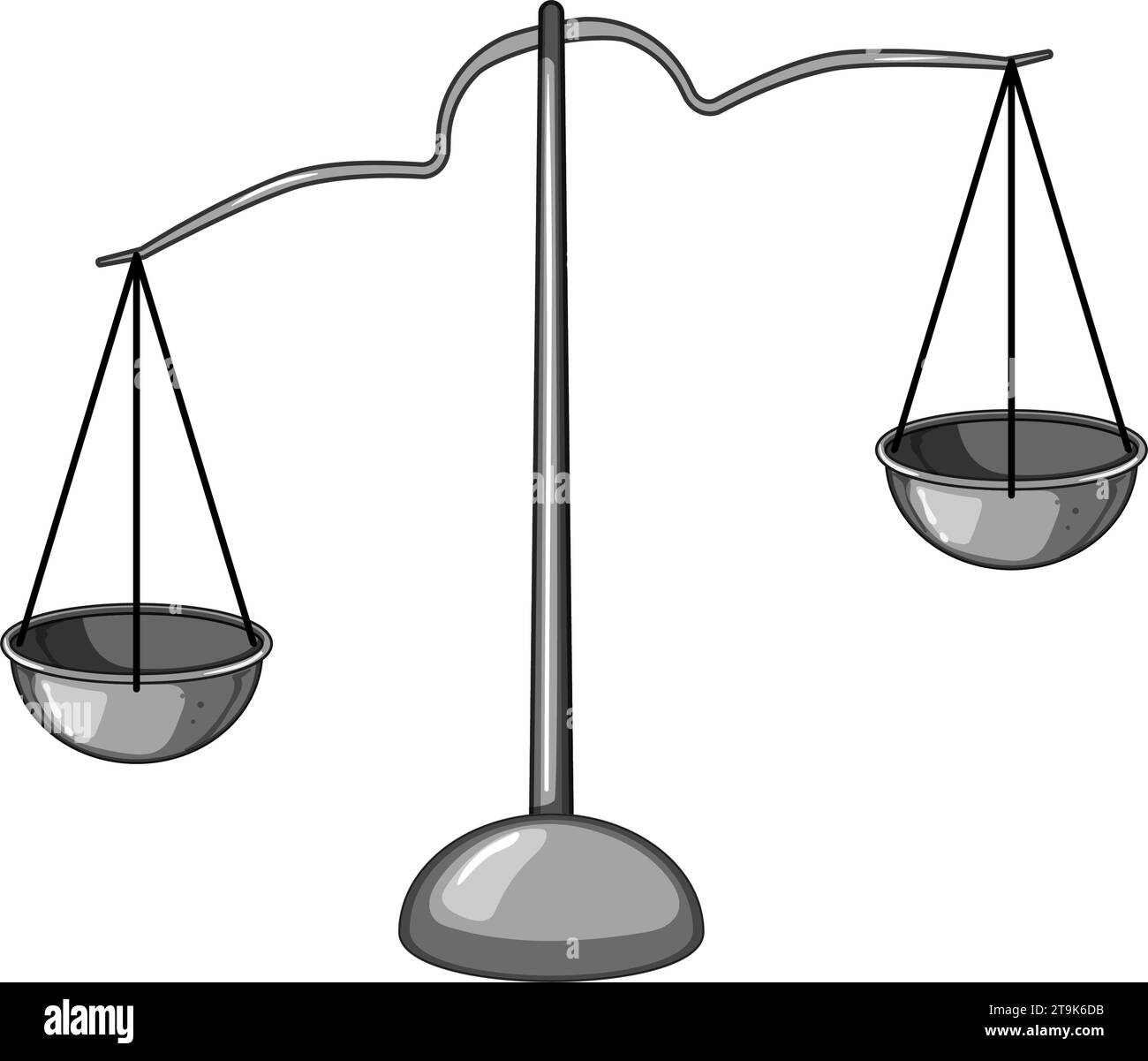 Cartoon Balance Scale
