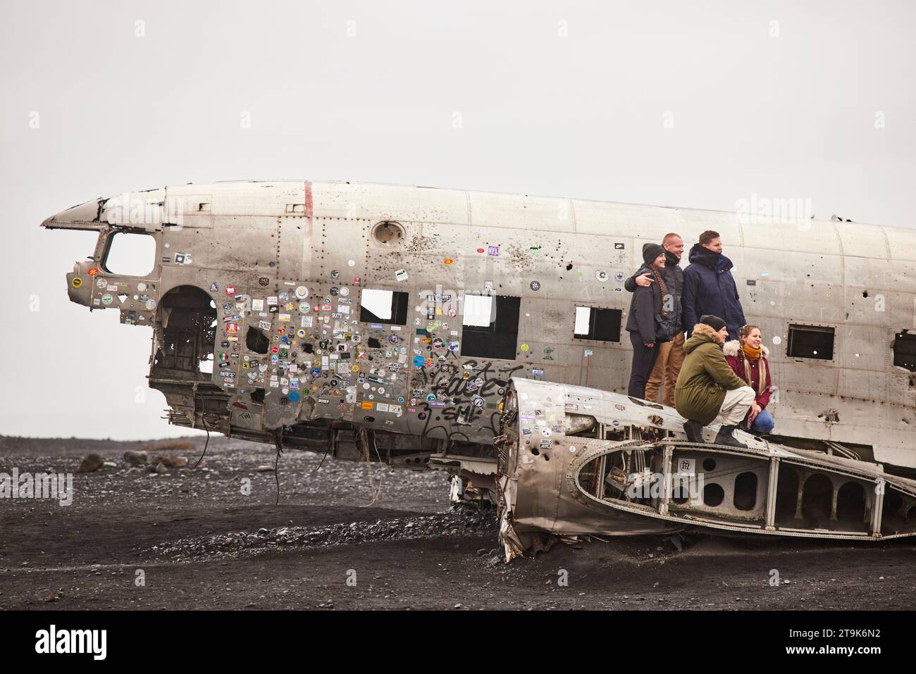 Iceland Solheimasandur Plane Wreck crashed DC-3 Plane on the beach ...