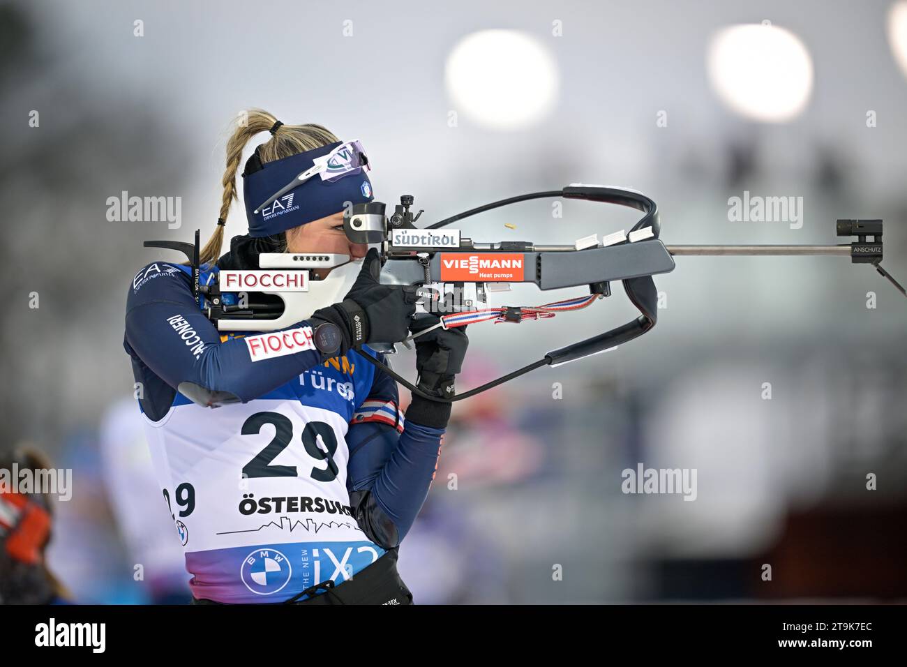 Samuela Comola of Italy in action during the warm up before the women's ...