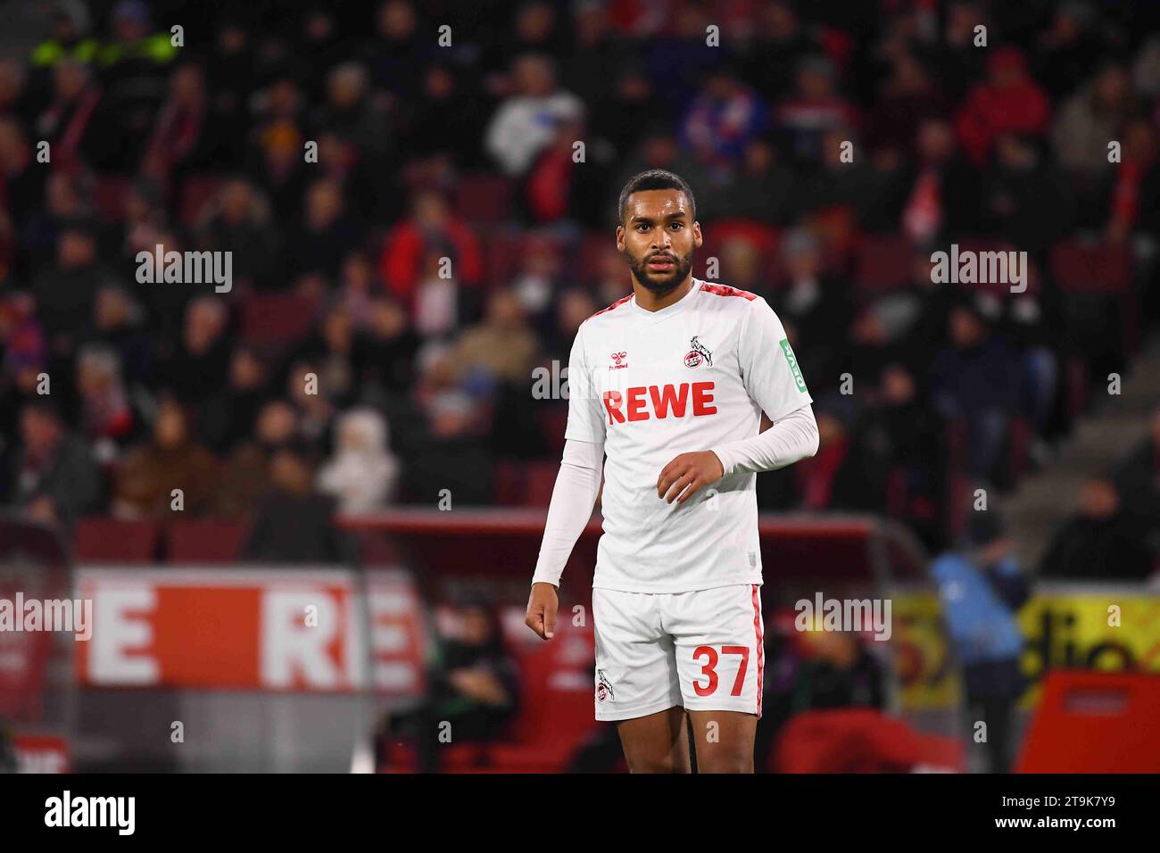 COLOGNE, GERMANY - 24 NOVEMBER, 2023: Linton Maina, The football match ...