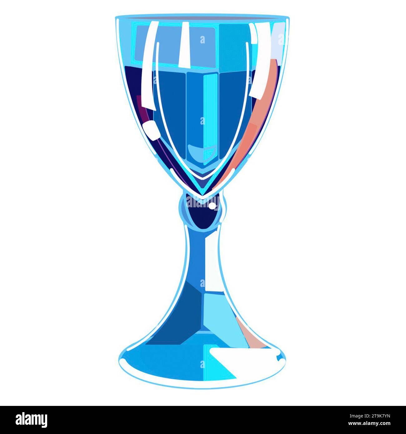 Modern glass drink glass illustration, great design for any purposes ...