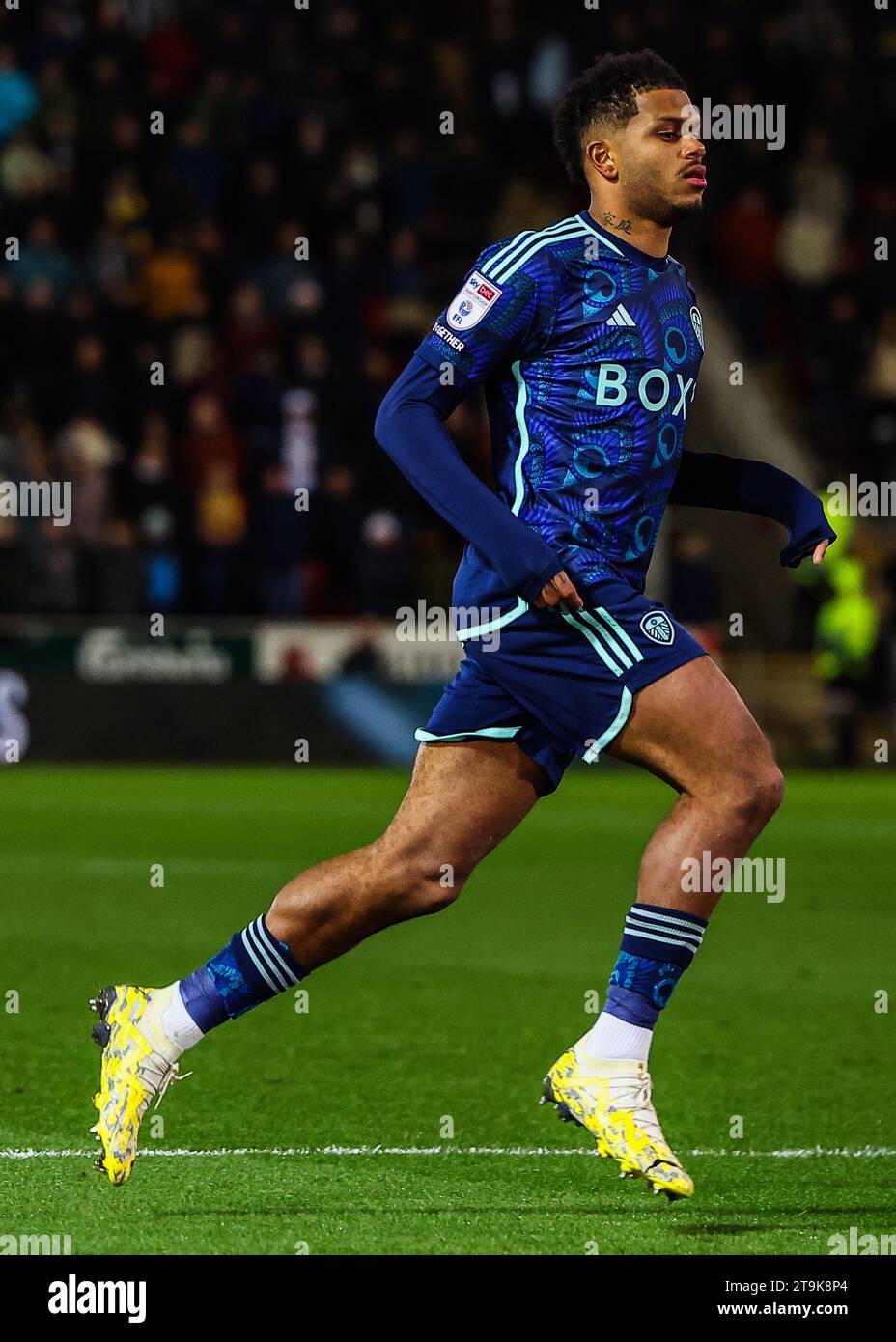 Rotherham, UK. 24th Nov, 2023. Georginio Rutter of Leeds United during ...