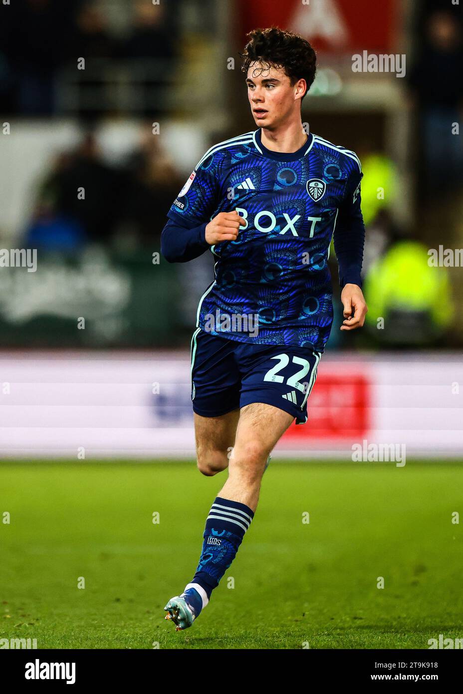 Archie Gray of Leeds United during the Rotherham United FC v Leeds ...