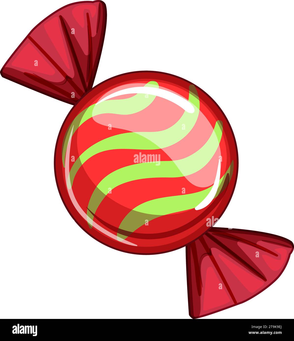 stick candy cartoon vector illustration Stock Vector Image & Art - Alamy