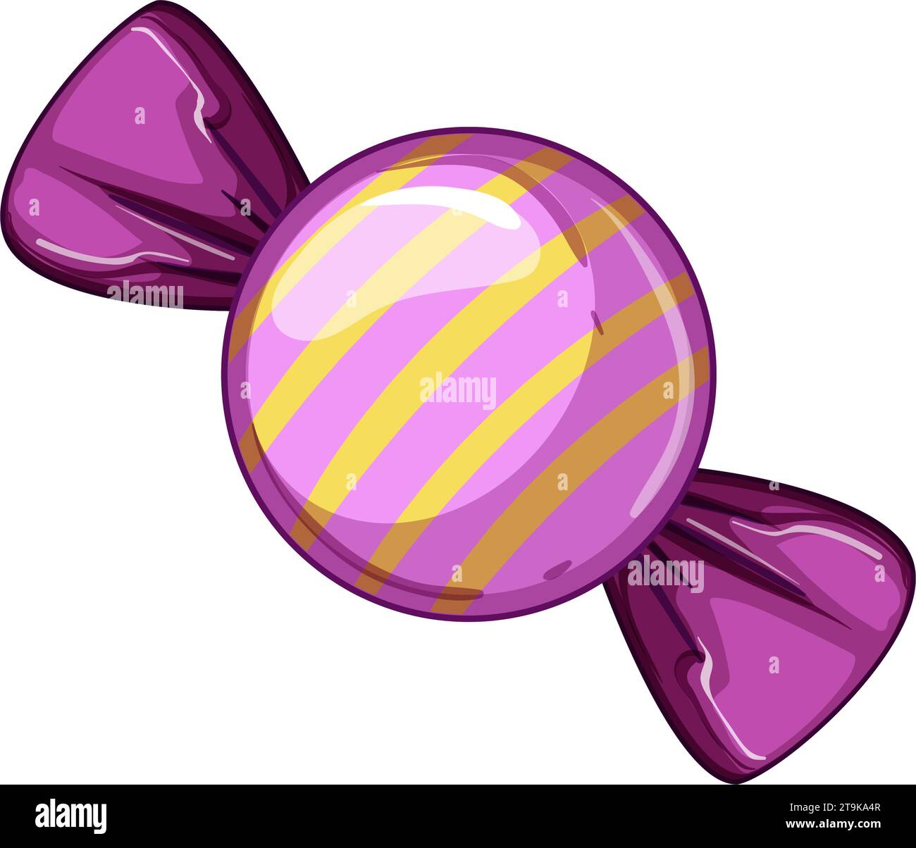 confectionery candy cartoon vector illustration Stock Vector Image ...