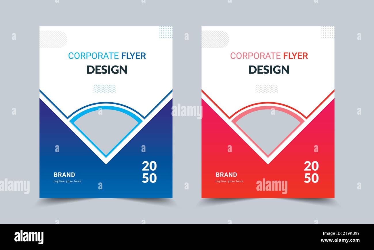 Corporate Book Covers, Brochures, Flyers Tamplate Stock Vector Image ...