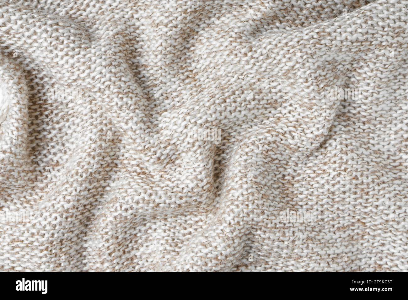 Beige knitwear texture hi-res stock photography and images - Alamy