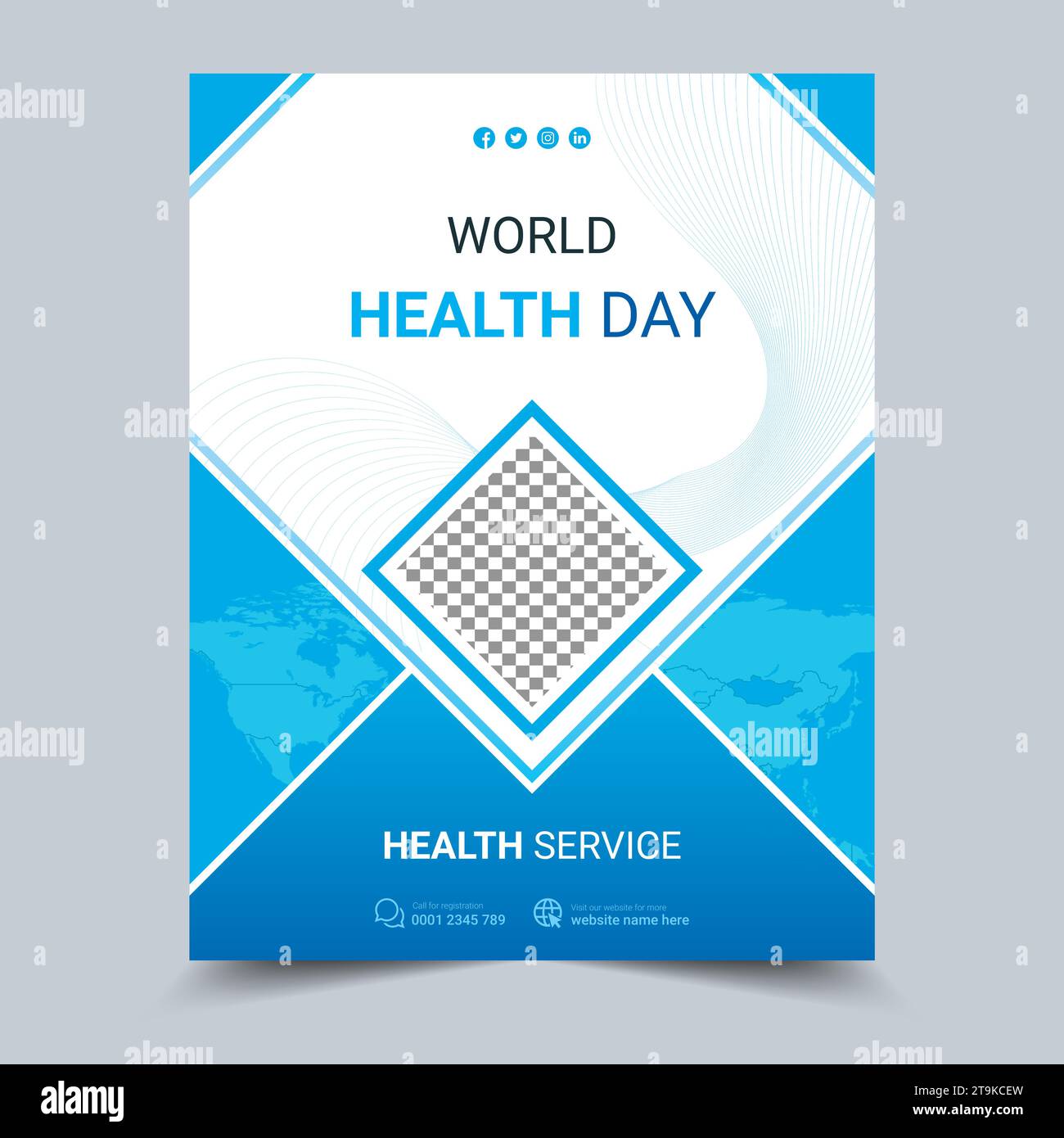 World health day doctor Stock Vector Images - Alamy