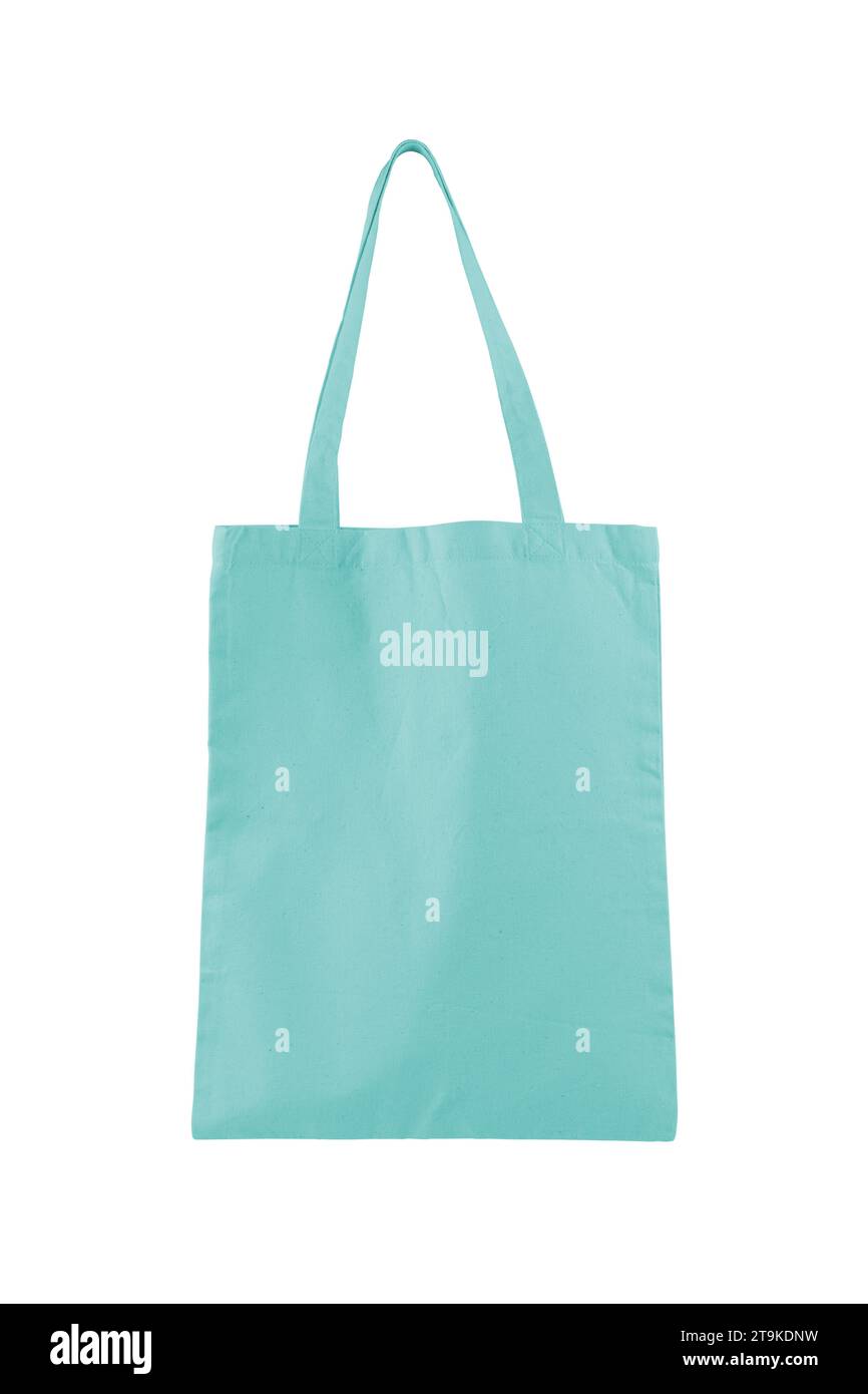 Fabric cotton, linen shopping sack, tote bag isolated on white ...