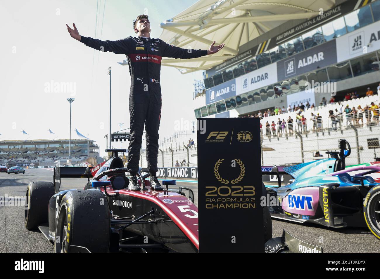 POURCHAIRE Theo (fra), 2023 F2 Champion, ART Grand Prix, Dallara F2 ...