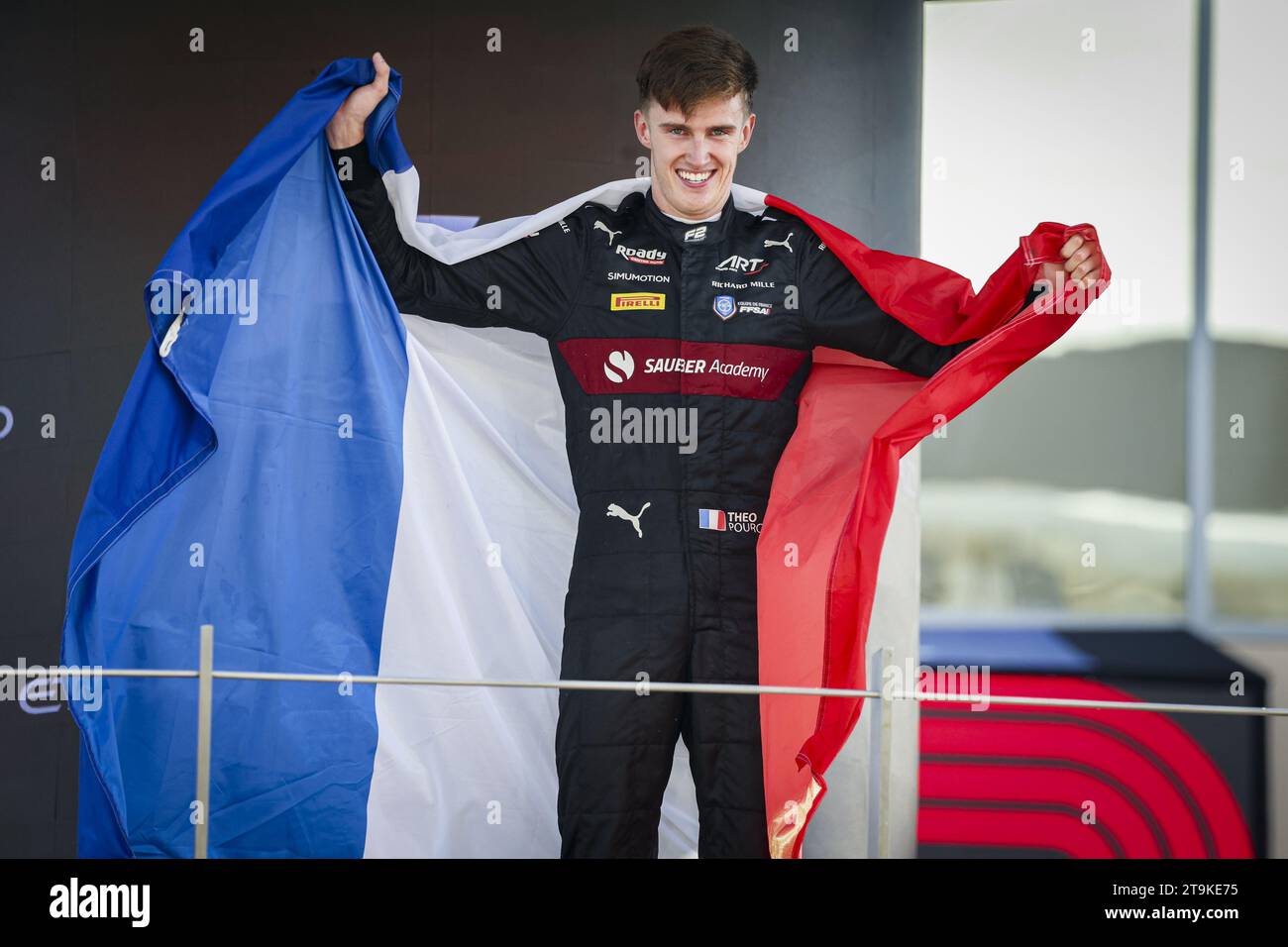 POURCHAIRE Theo (fra), 2023 F2 Champion, ART Grand Prix, Dallara F2 ...