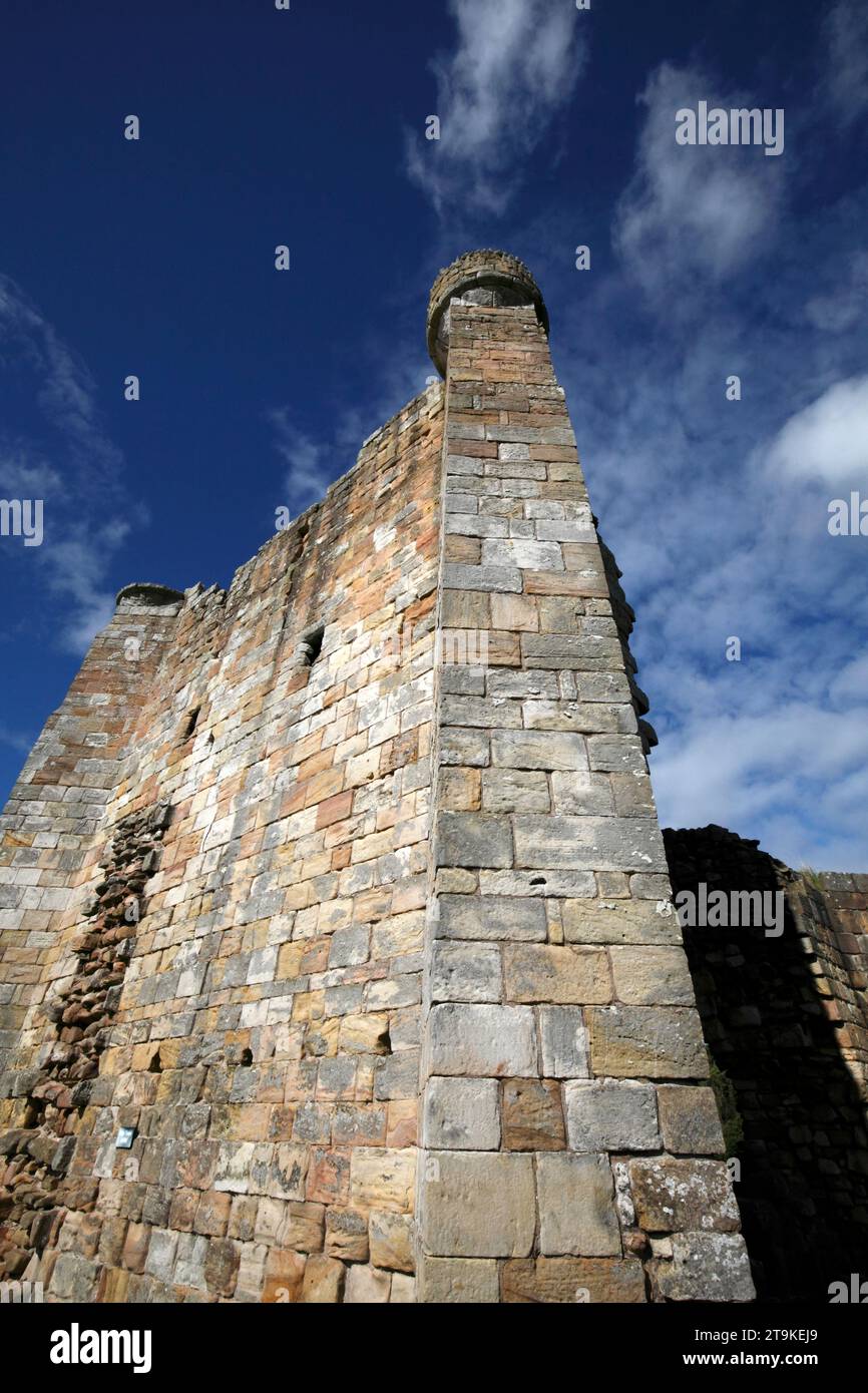 Edlingham Castle. 1300-1600. Northumberland. Fortified manor house with ...