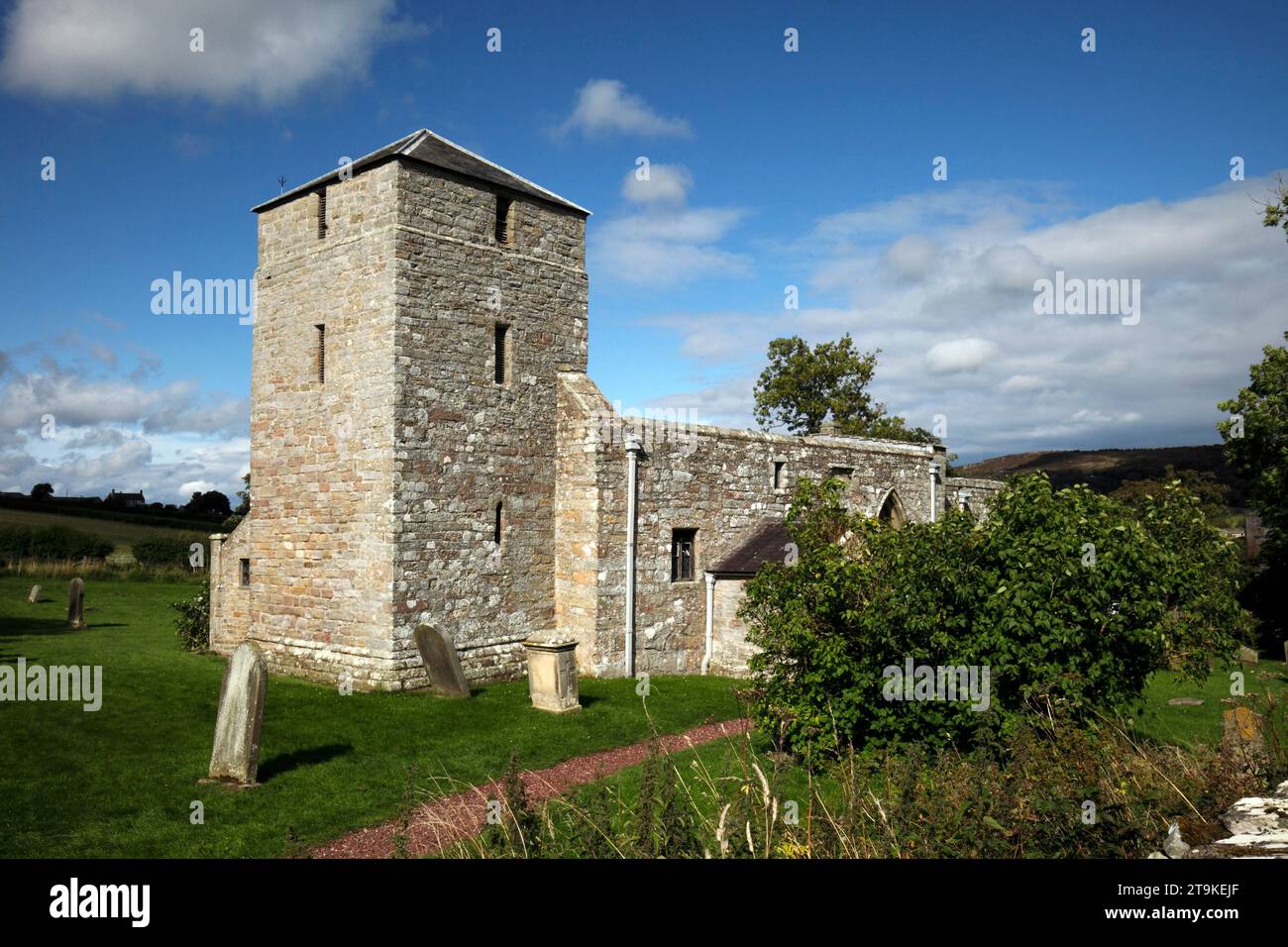 St John the Baptist church, with Bolton Chapel, Edlingham ...