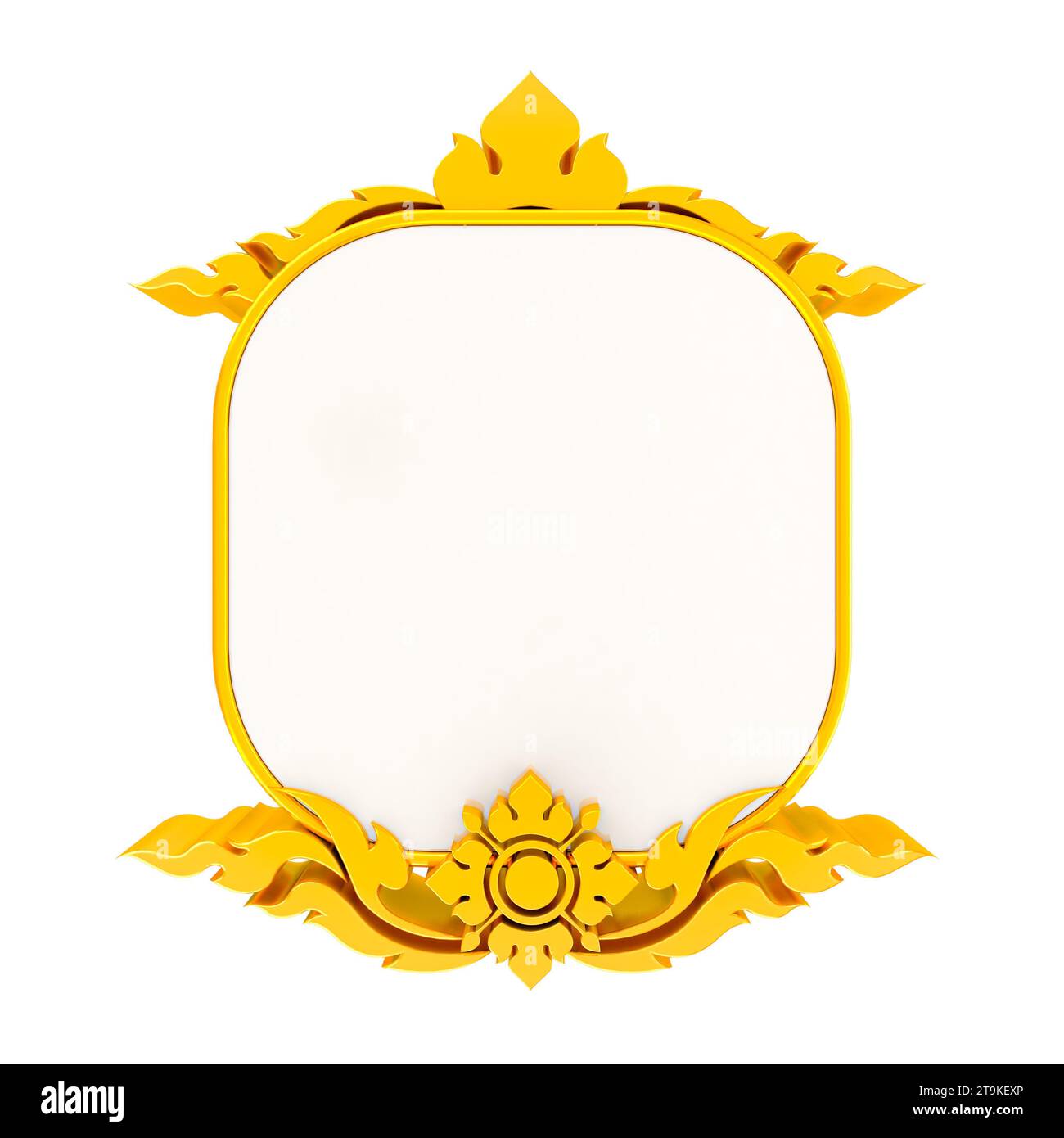 Interior background studio frame 3d illustration Cut Out Stock Images ...