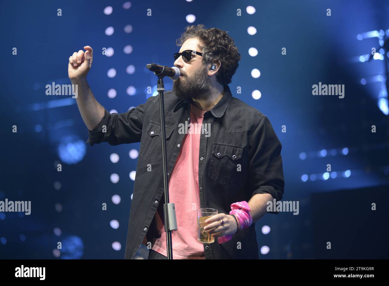 Padova, Italy. 25th Nov, 2023. Italian singer Tommaso Paradiso performs ...