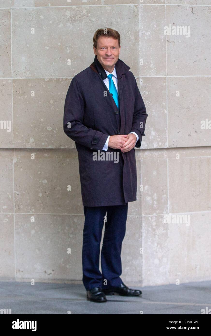 London, England, UK. 26th Nov, 2023. Reform UK leader RICHARD TICE is ...