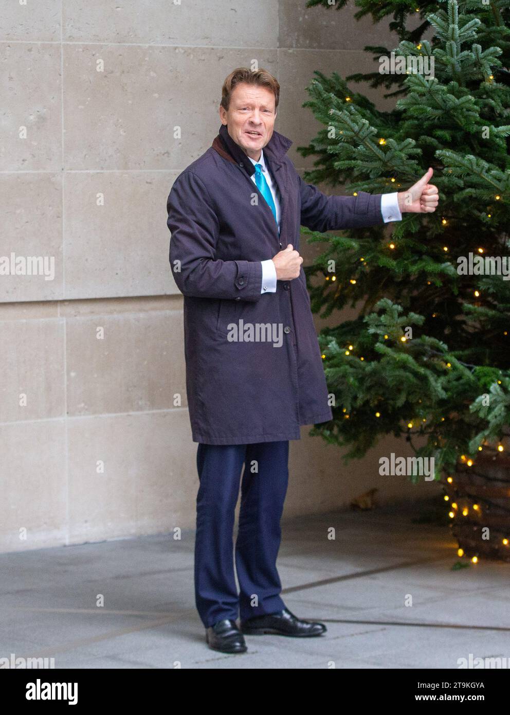 London, England, UK. 26th Nov, 2023. Reform UK leader RICHARD TICE is ...