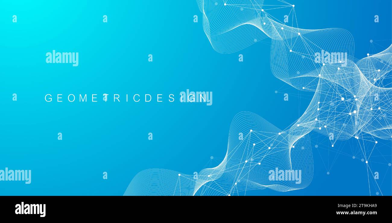 Global network connection banner design template. Header social network ...