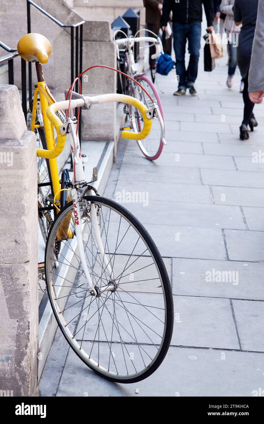 Cycling up steps hi-res stock photography and images - Alamy