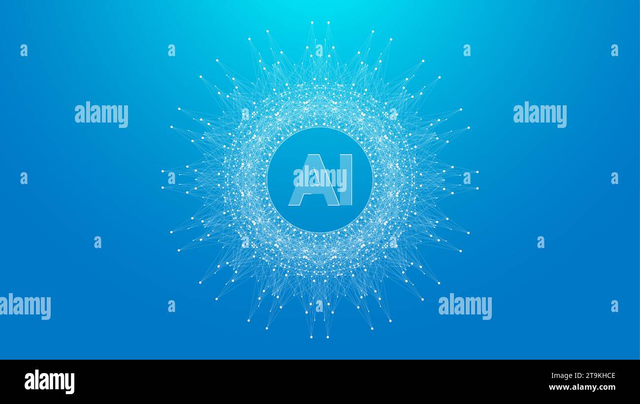 AI Generative Banner Concept In The Digital Style. Generative Ideas ...