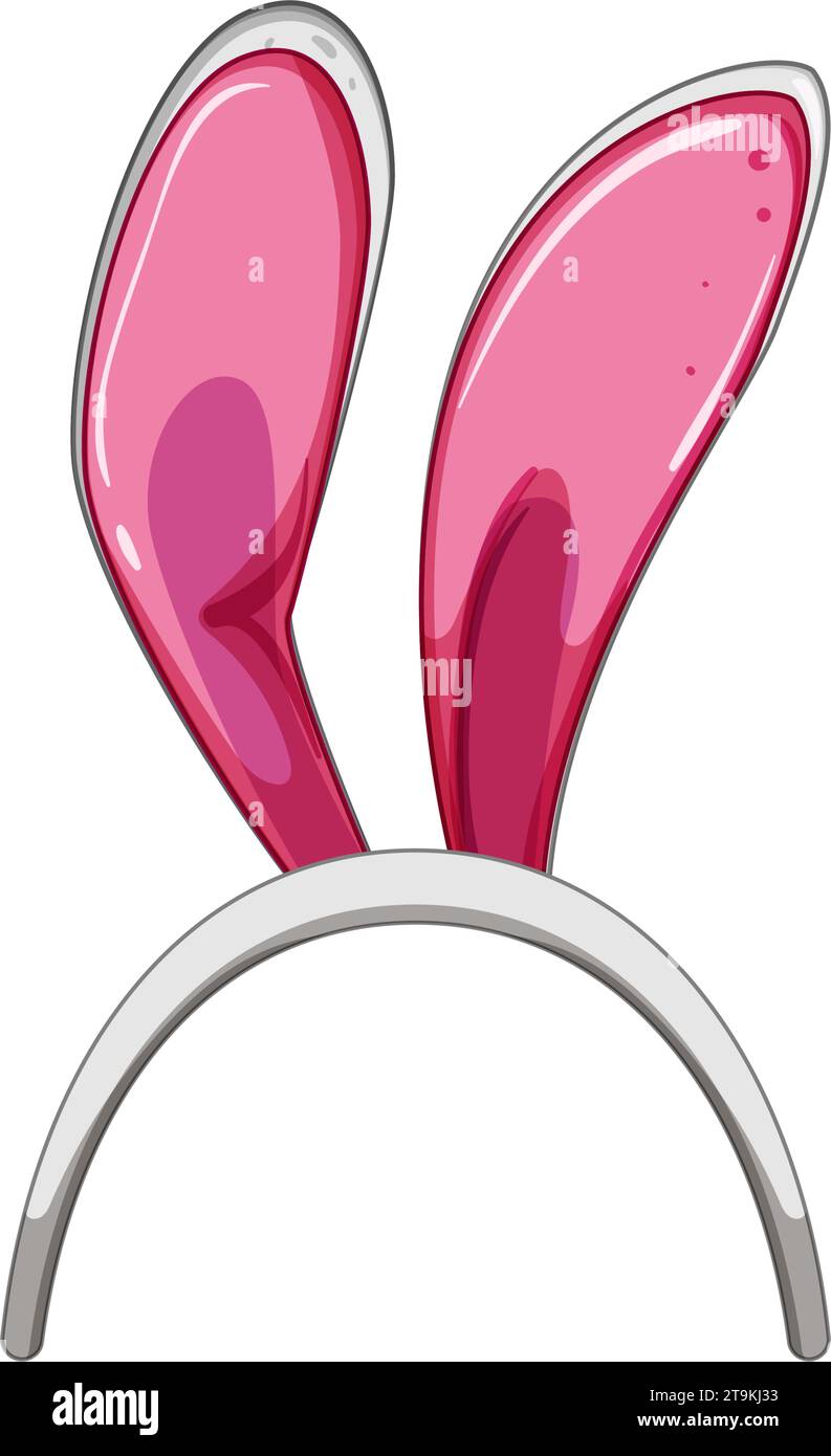 rabbit easter bunny ear cartoon vector illustration Stock Vector Image ...
