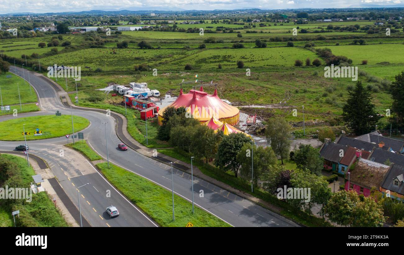 traveling circus, Limerick, Ireland, 17/09/2023 Stock Photo - Alamy