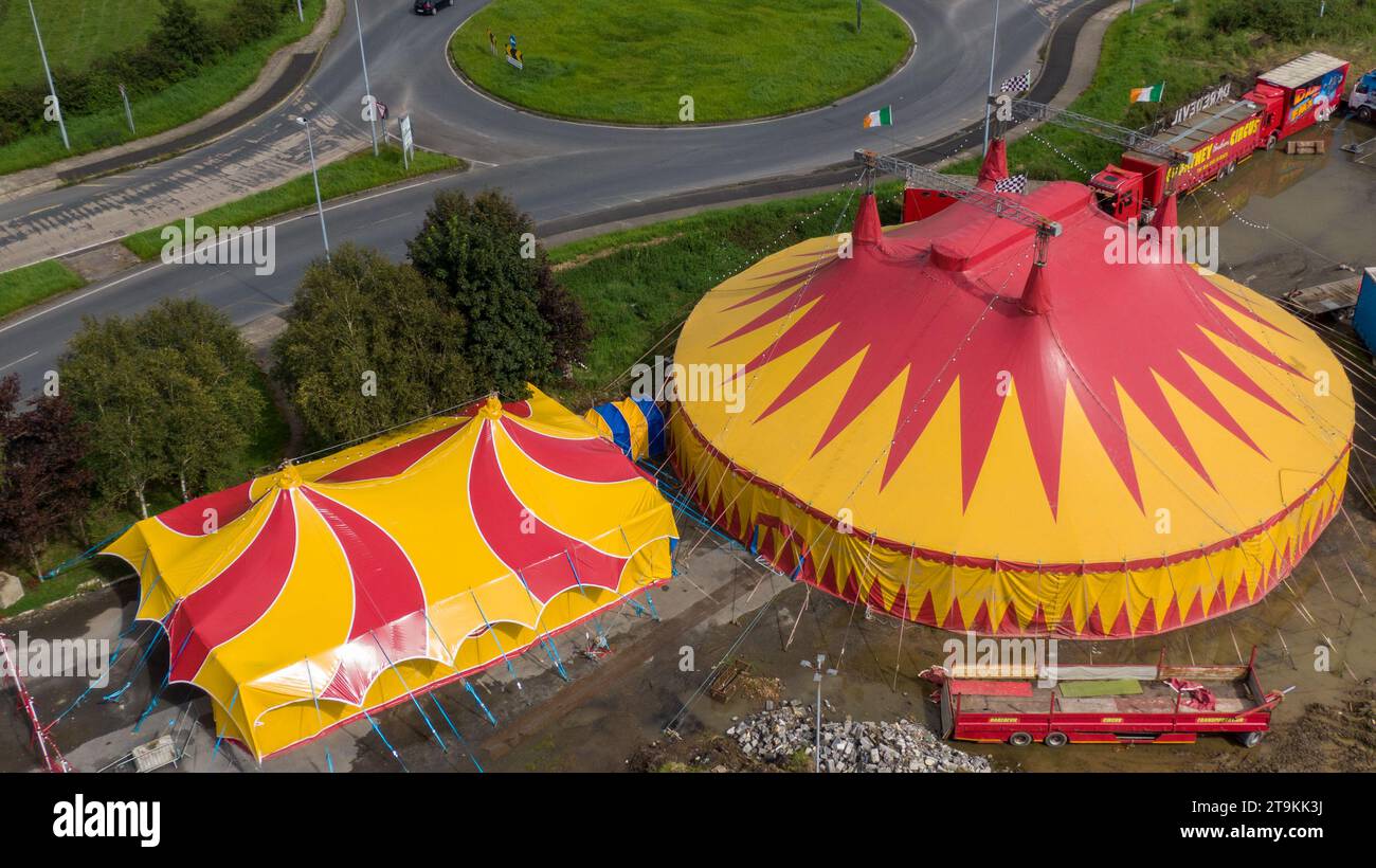traveling circus, Limerick, Ireland, 17/09/2023 Stock Photo - Alamy
