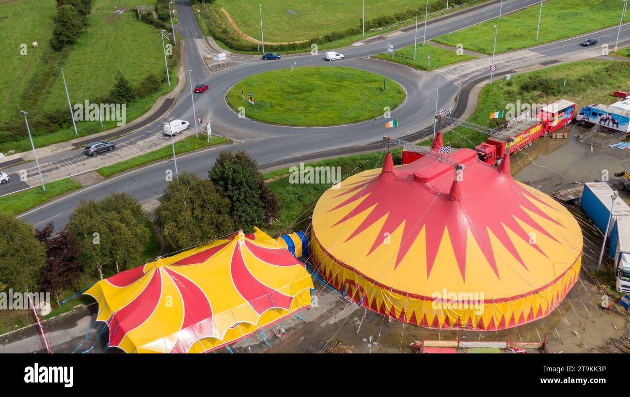 traveling circus, Limerick, Ireland, 17/09/2023 Stock Photo - Alamy