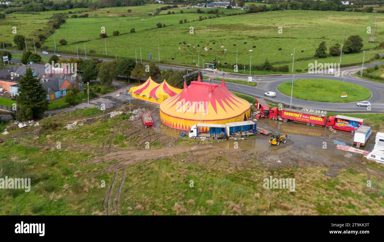traveling circus, Limerick, Ireland, 17/09/2023 Stock Photo - Alamy