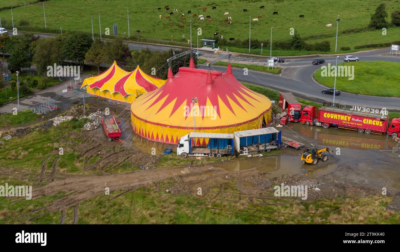 traveling circus, Limerick, Ireland, 17/09/2023 Stock Photo - Alamy