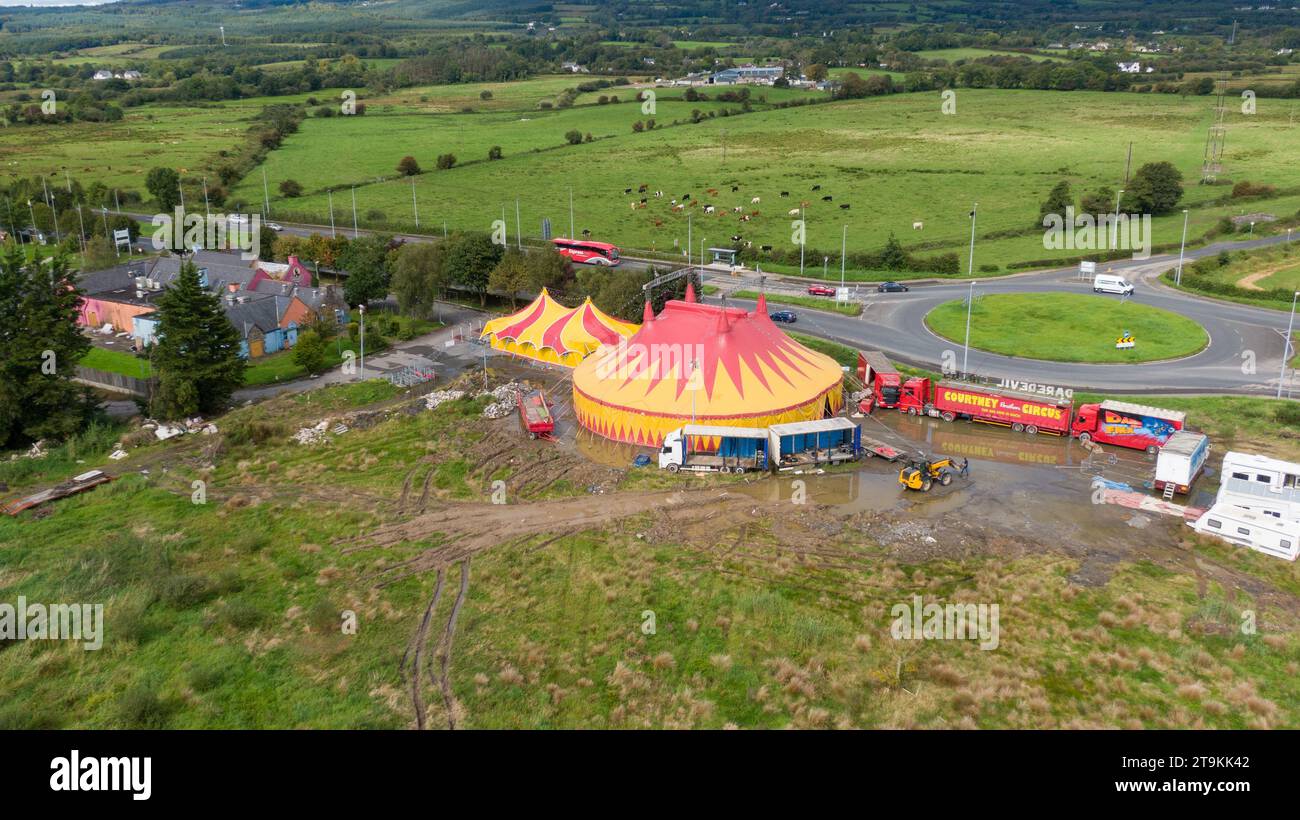 traveling circus, Limerick, Ireland, 17/09/2023 Stock Photo - Alamy
