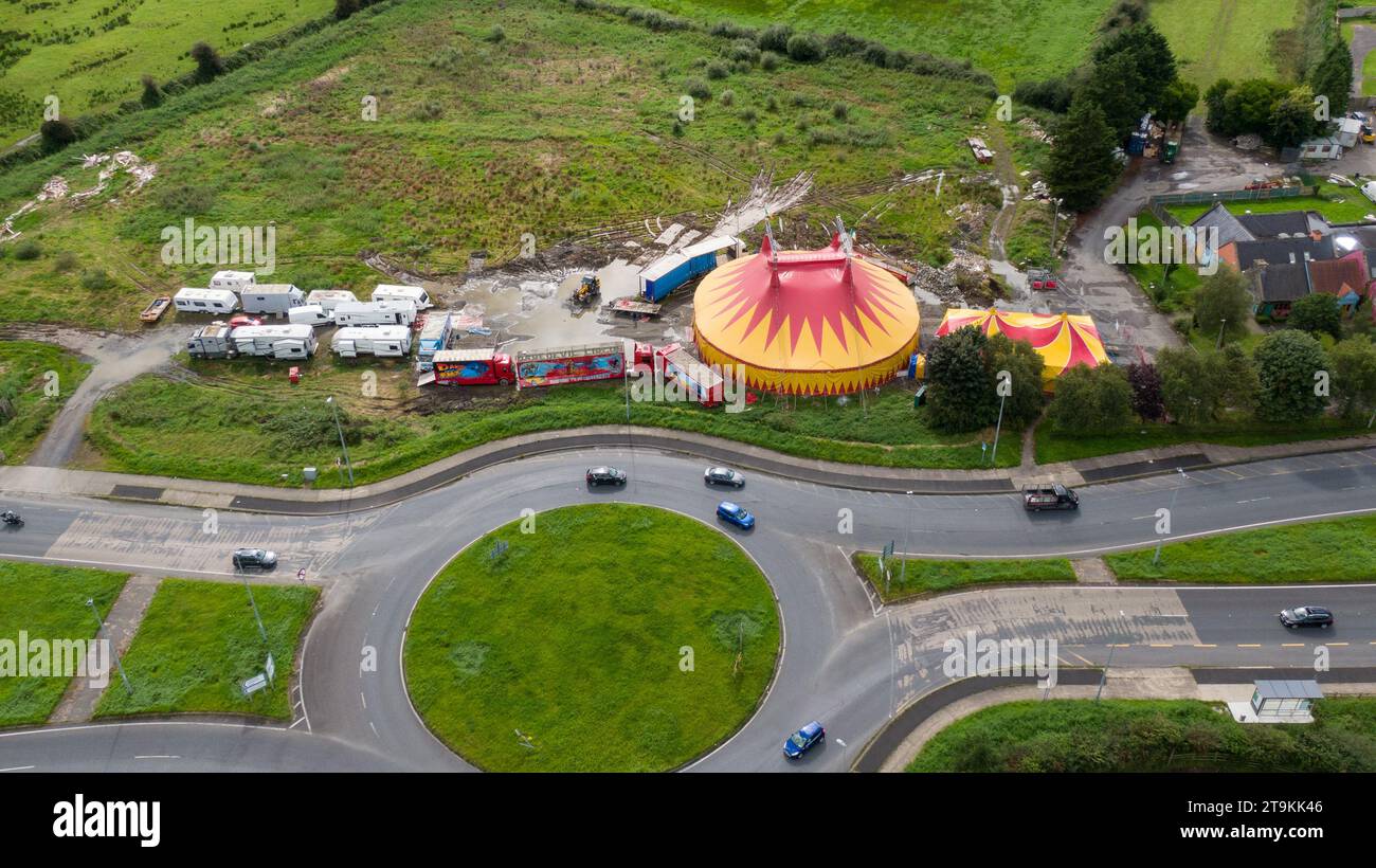 traveling circus, Limerick, Ireland, 17/09/2023 Stock Photo - Alamy
