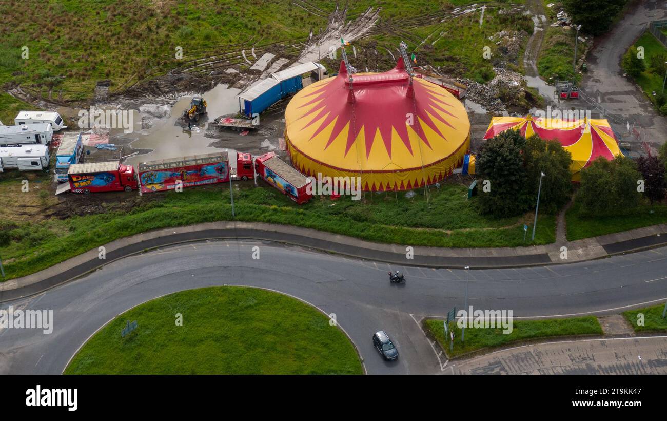 traveling circus, Limerick, Ireland, 17/09/2023 Stock Photo - Alamy