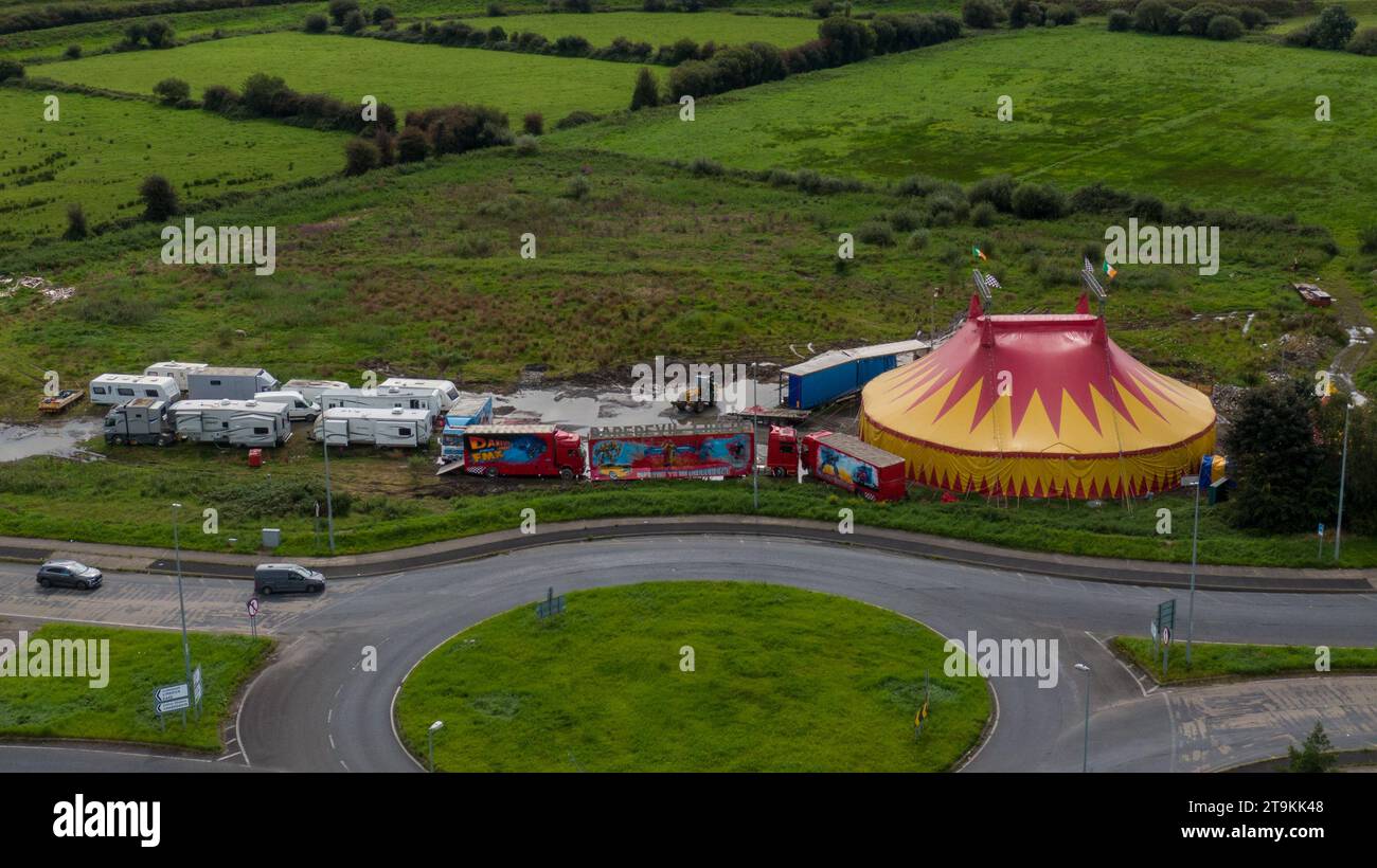 traveling circus, Limerick, Ireland, 17/09/2023 Stock Photo - Alamy