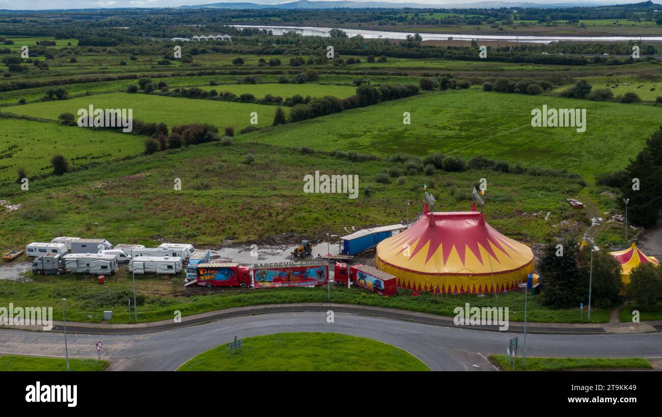 traveling circus, Limerick, Ireland, 17/09/2023 Stock Photo - Alamy