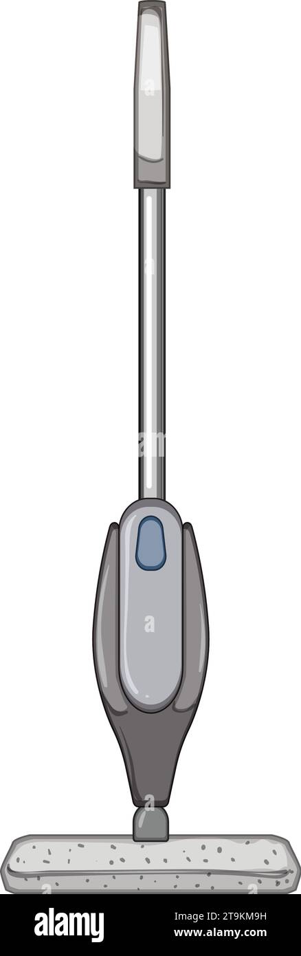 equipment electric mop cartoon vector illustration Stock Vector Image ...