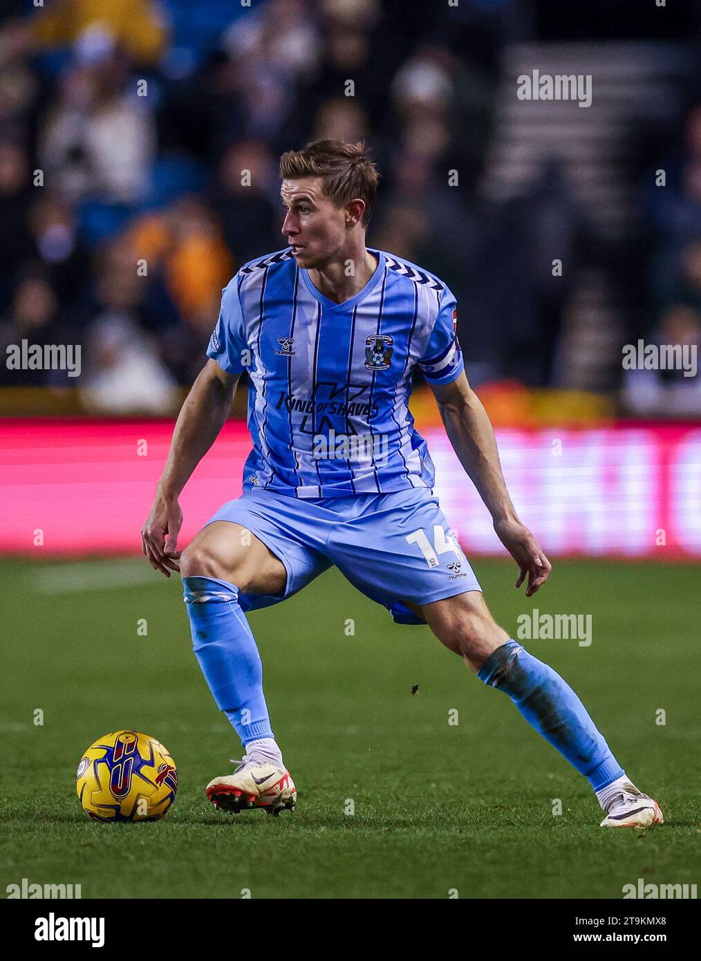Coventry City's Ben Sheaf in action during the Sky Bet Championship ...