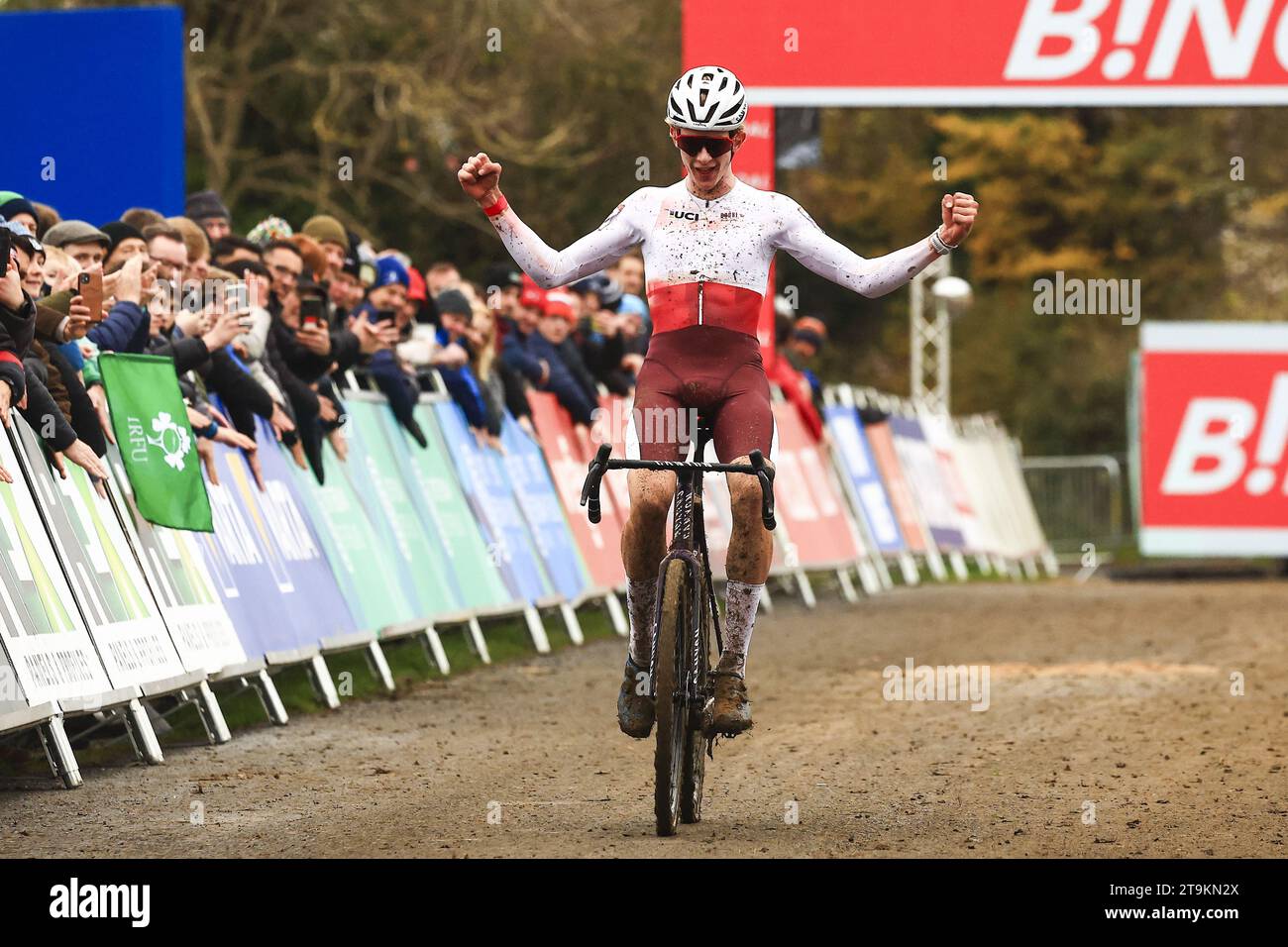 Dublin, Ireland. 26th Nov, 2023. Dutch Tibor Del Grosso celebrates as ...
