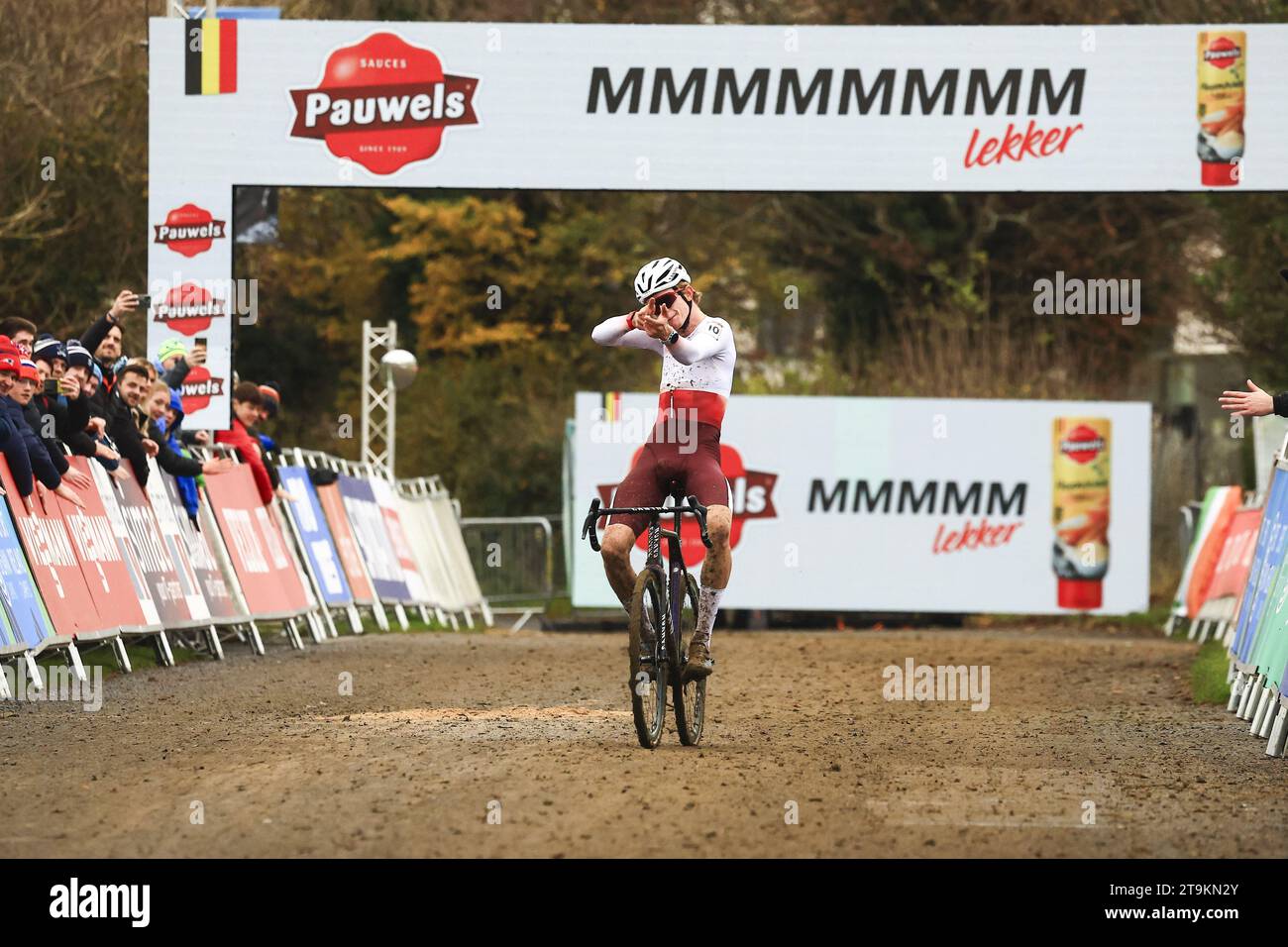 Dublin, Ireland. 26th Nov, 2023. Dutch Tibor Del Grosso celebrates as ...