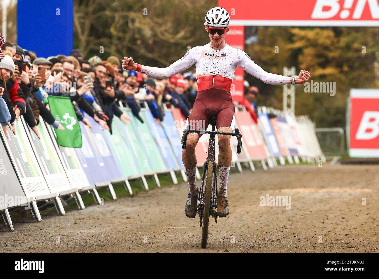 Dublin, Ireland. 26th Nov, 2023. Dutch Tibor Del Grosso celebrates as ...
