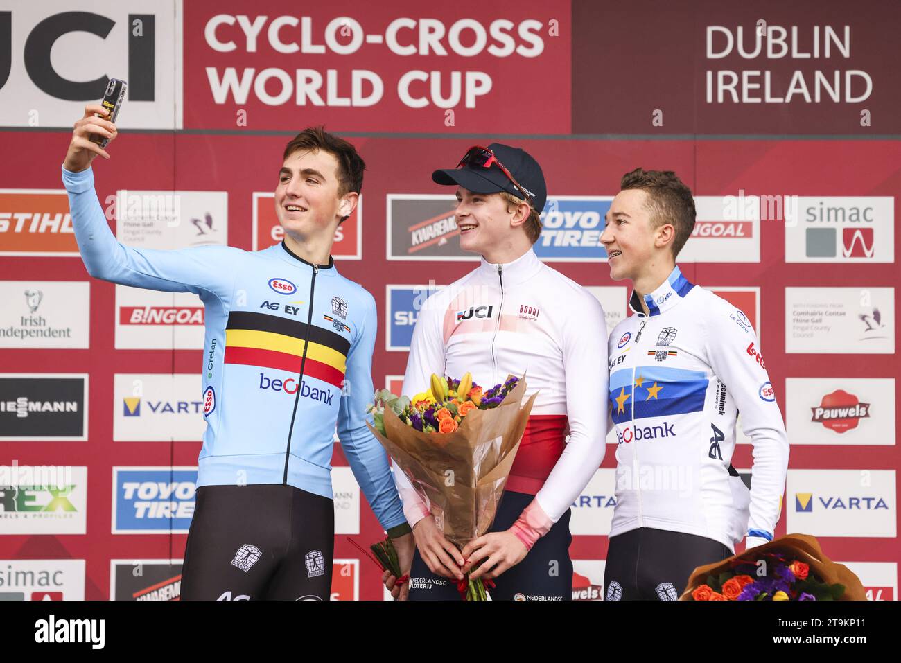 Dublin, Ireland. 26th Nov, 2023. Belgian Emiel Verstrynge, Dutch Tibor ...