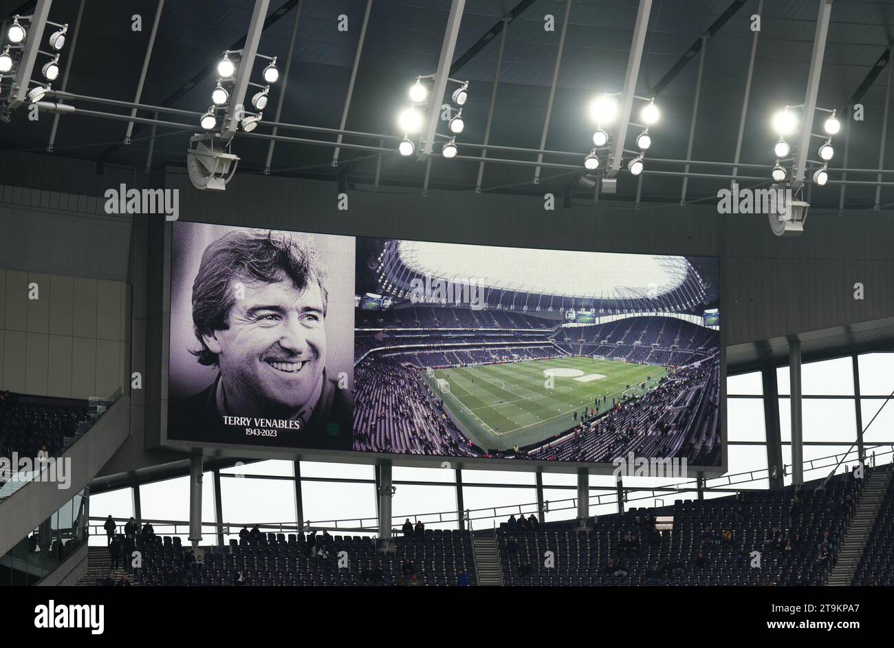 A tribute to former Tottenham Hotspur manager Terry Venables on the big ...