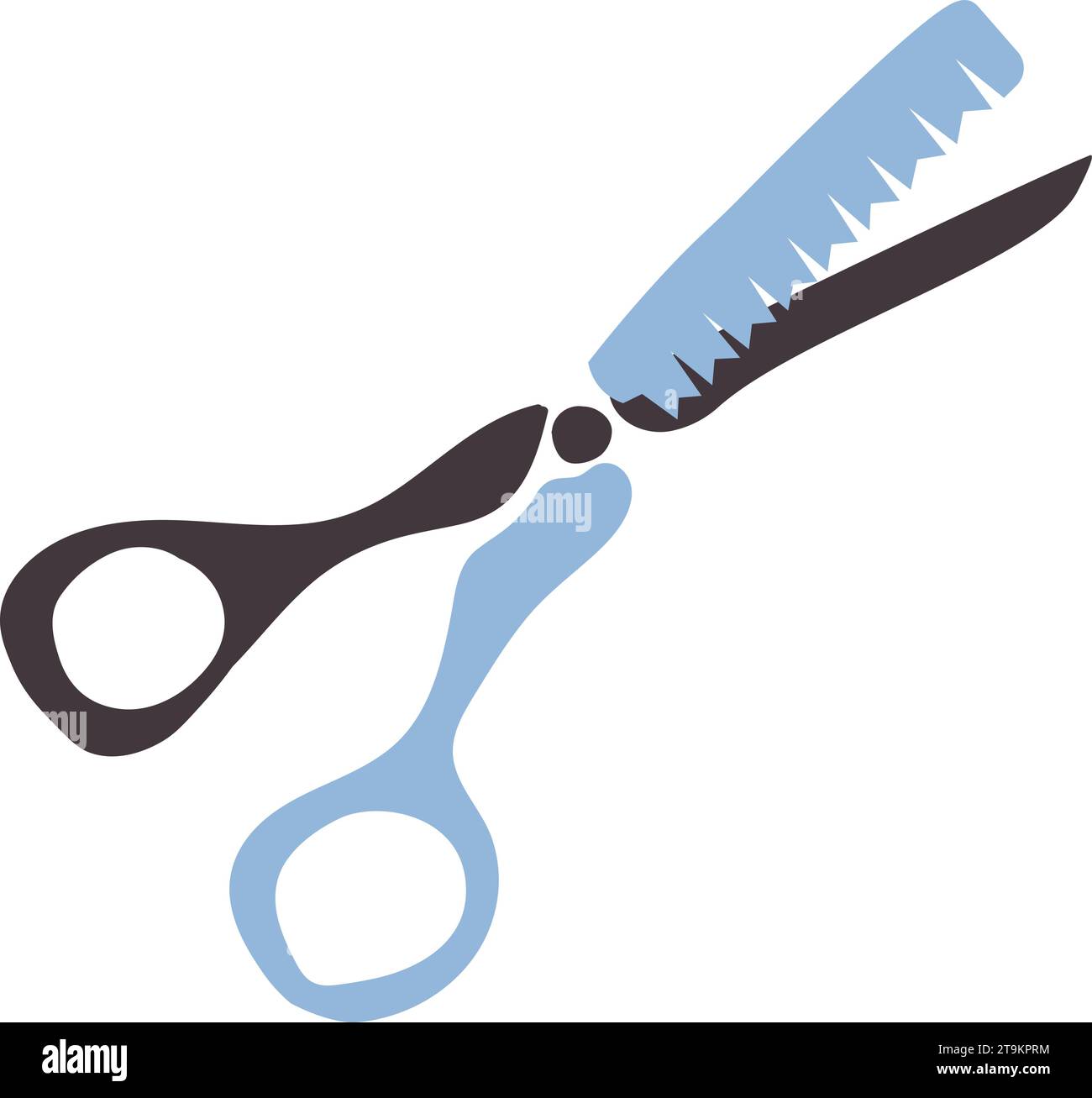 Beauty service thinning scissors. Professional scissors for hair ...